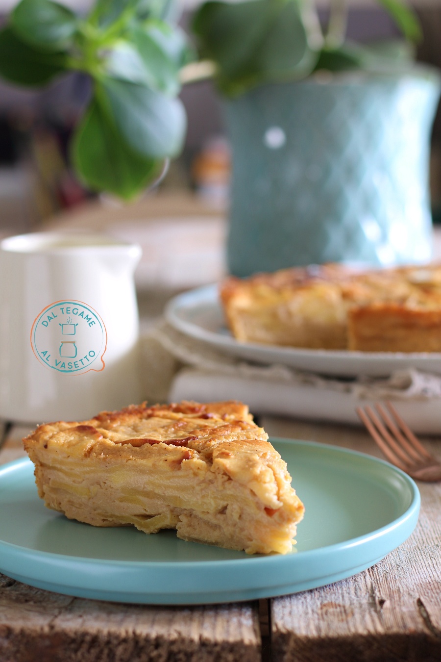 Invisible Apple Cake Without Sugar - Delicious Recipes