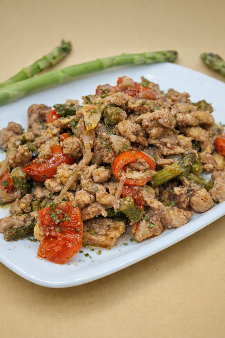 Chicken with Asparagus: Easy, Light, and Tasty Recipe - Delicious Recipes