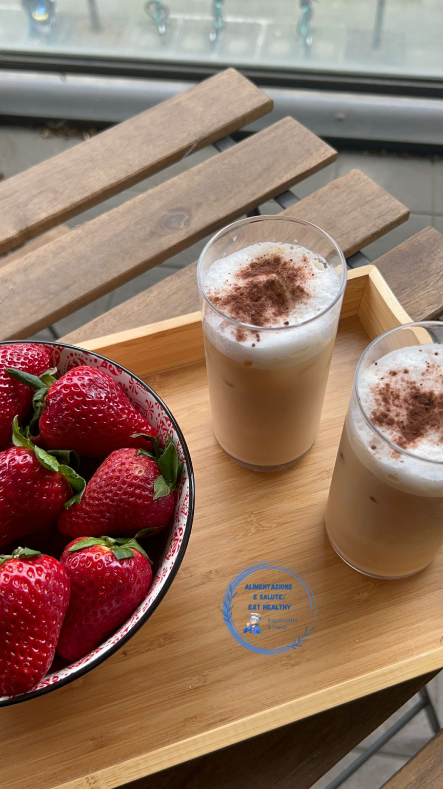 Creamy Iced Cappuccino Like at the Cafe - Delicious Recipes