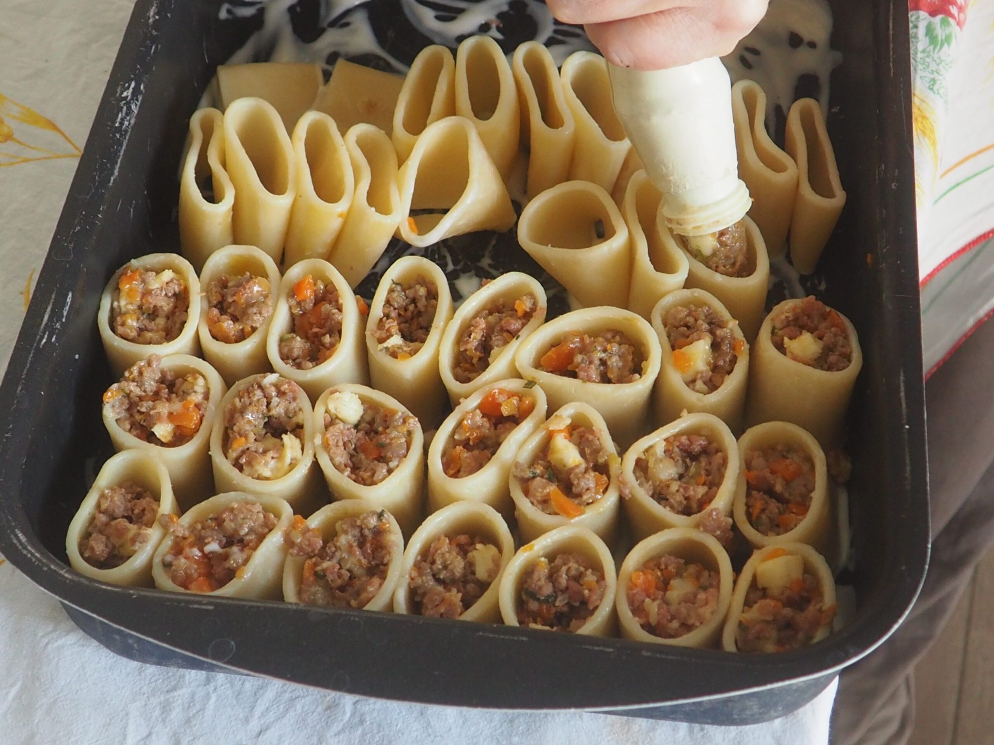 Paccheri with Sausage - Delicious Recipes