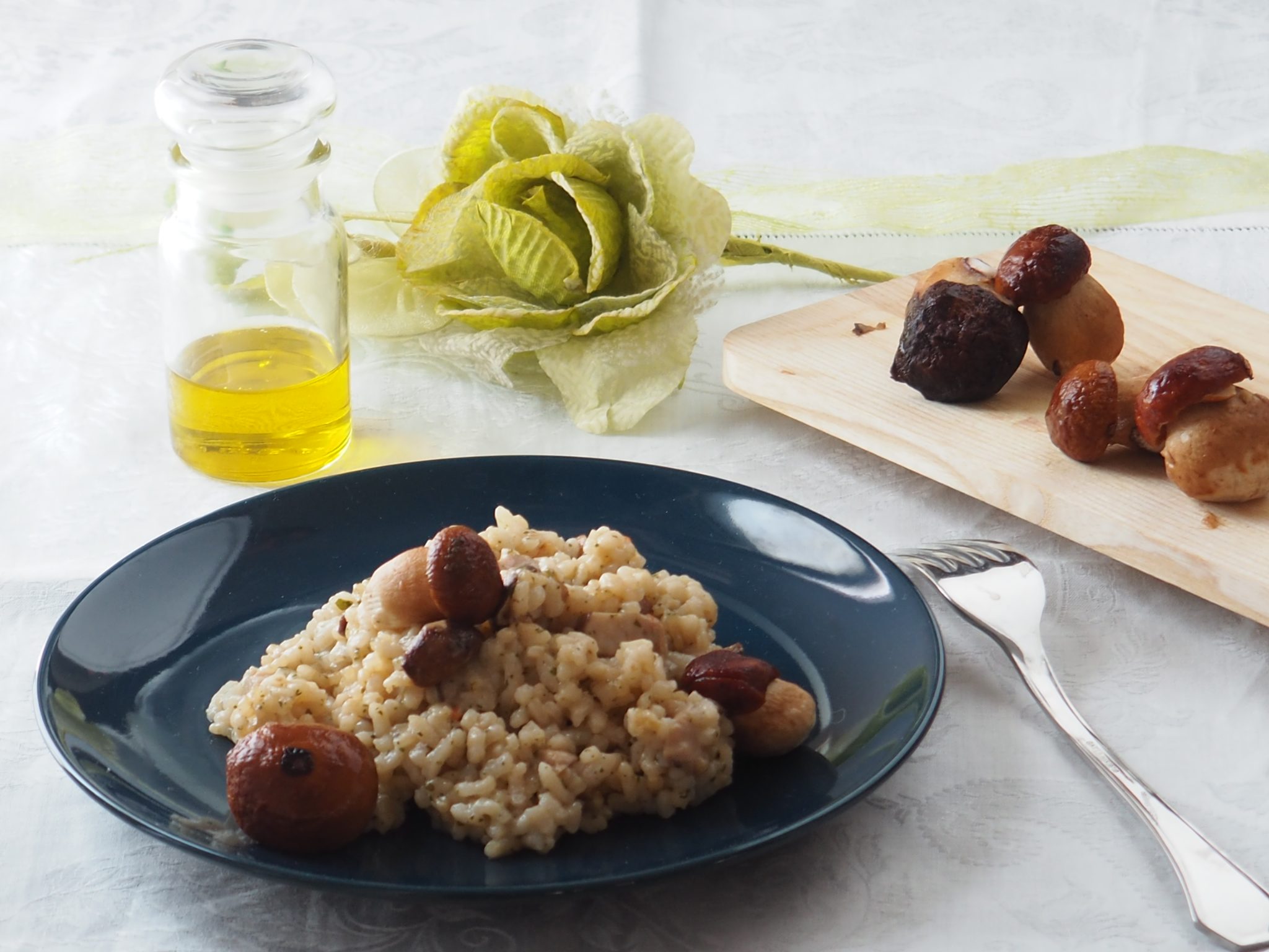 Risotto with Porcini Mushrooms - Delicious Recipes