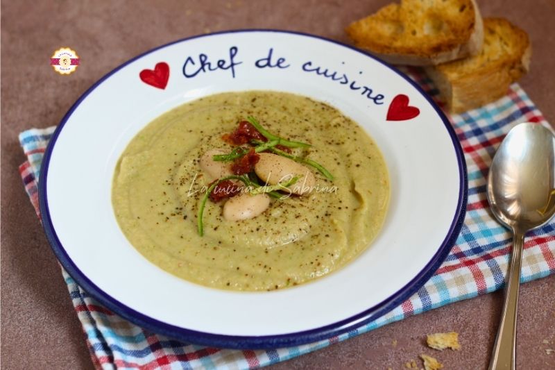 Crown Bean and Zucchini Cream - Delicious Recipes