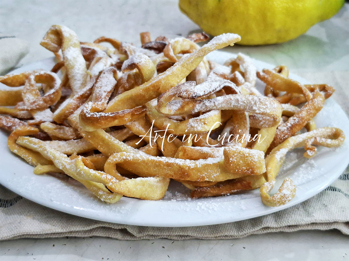Sweet LEMON TAGLIATELLE - Delicious Recipes