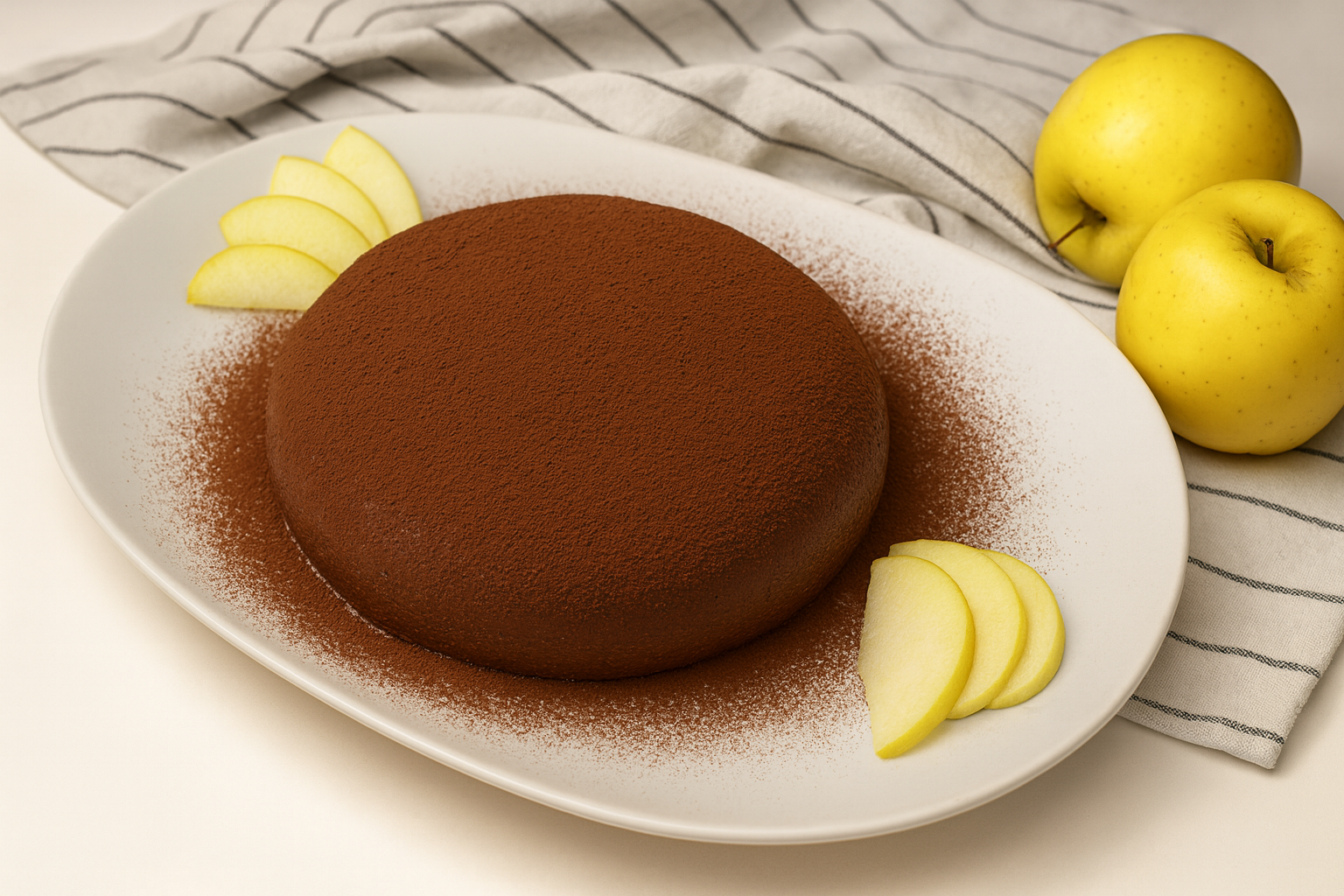 Creamy Dessert with Apples and Chocolate: The Easy and Quick Viral ...