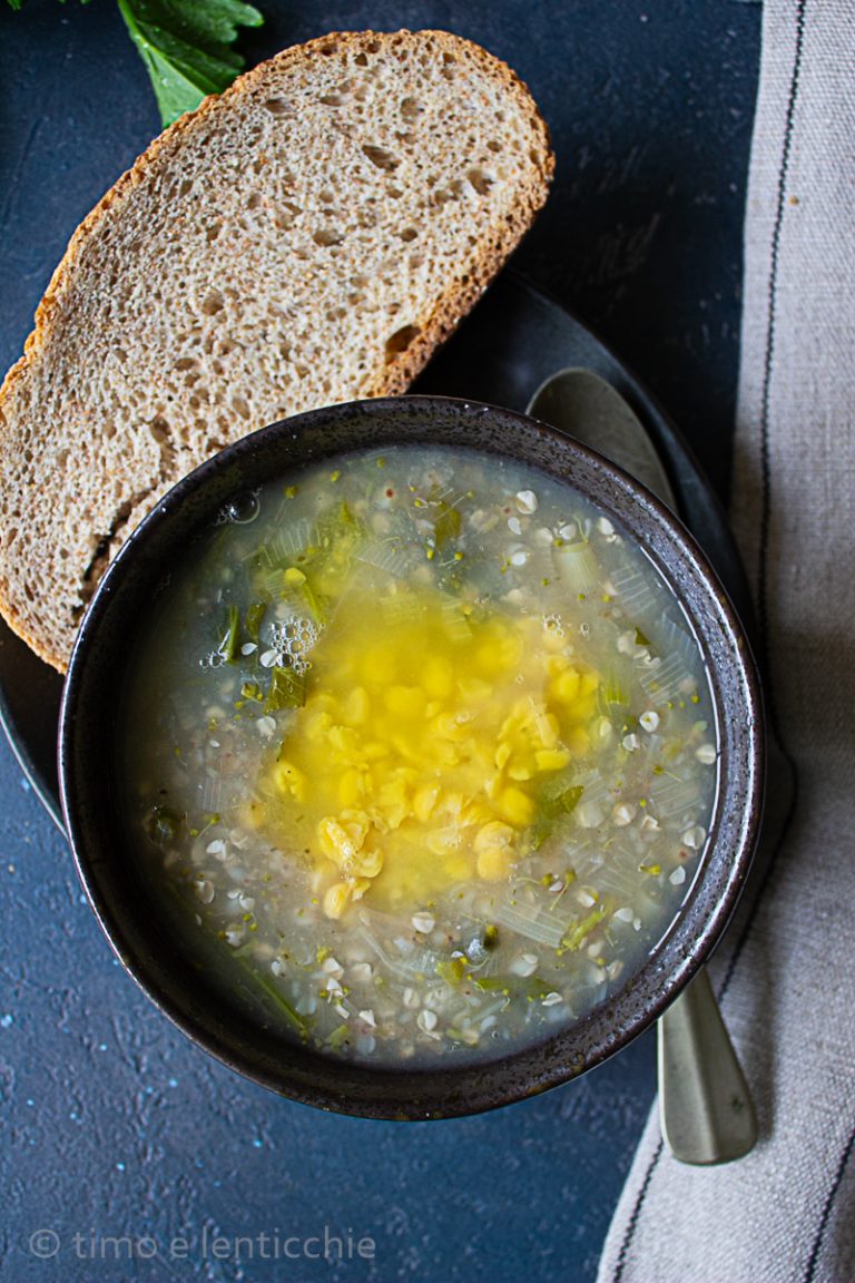 Turnip Tops and Chickpea Minestrone - Delicious Recipes